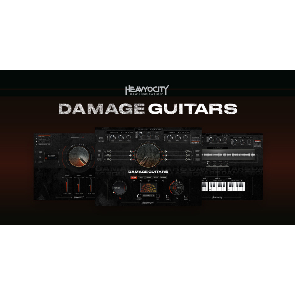 🎹 Damage Guitars 🎵 Heavyocity (Win/Mac) 🎹 Kontakt | Shopee Malaysia