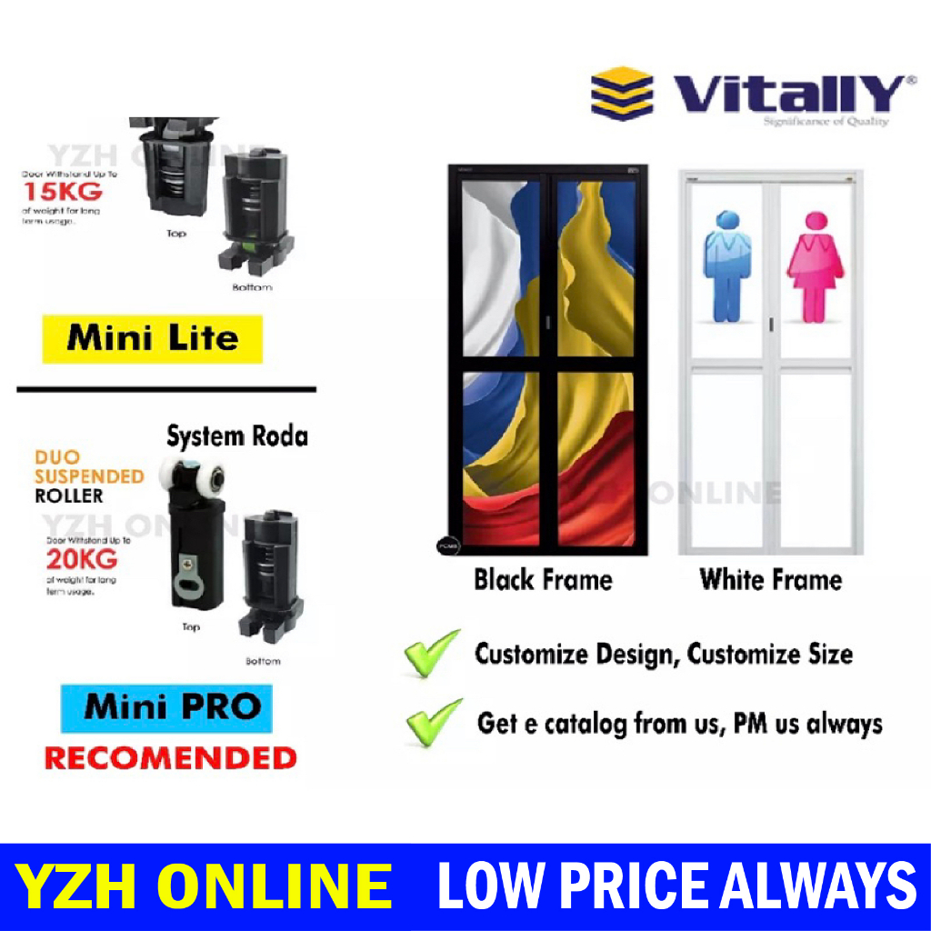 BiFold Door Vitally Mini Series Mini Lite Mini Pro / Toilet Door ...