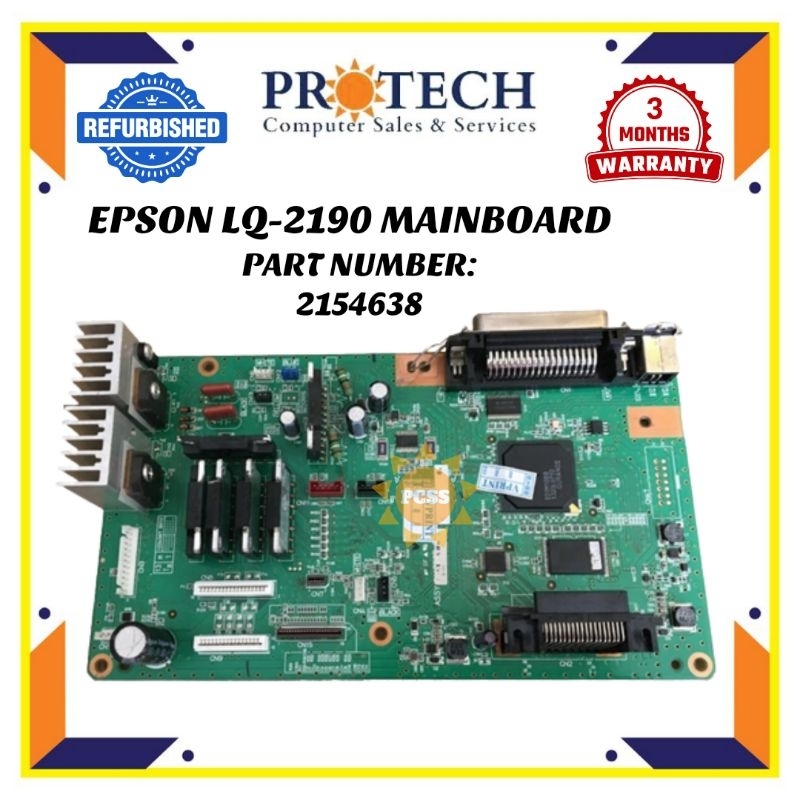 Epson LQ2190 LQ-2190 LQ 2190 Printer Mainboard Assembly Part Number ...