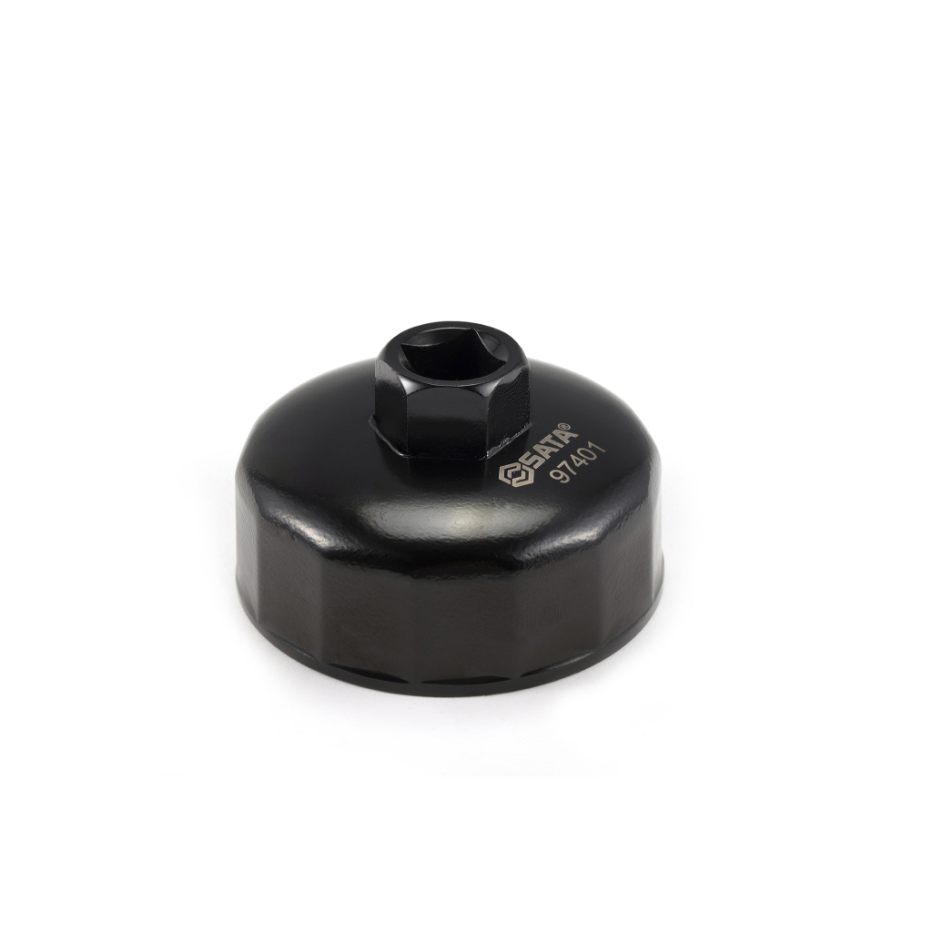 SATA 97401 OIL FILTER CAP / End Cap Oil Filter Wrench 65MM, 14-flute ...