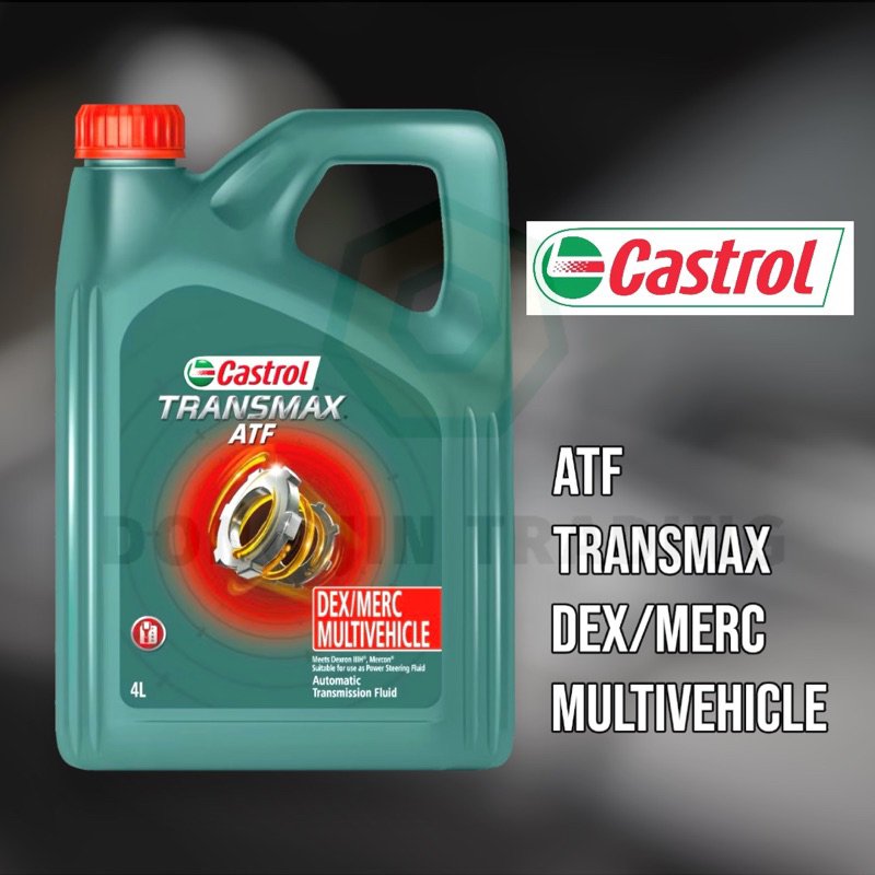 Castrol Transmax ATF Dex/Merc Multivehicle Automatic Transmission Fluid ...