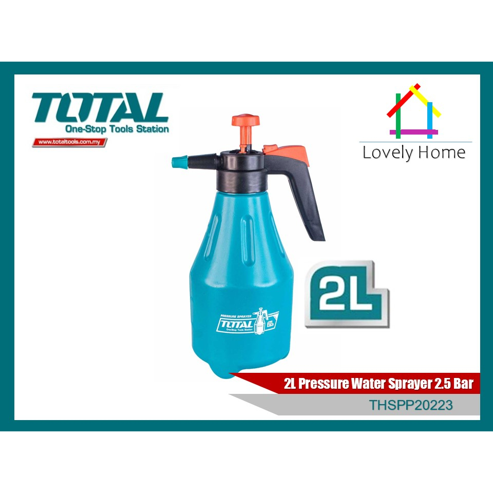 TOTAL THSPP20223 2 Litres Pressure Water Sprayer 2.5 Bar | Shopee Malaysia