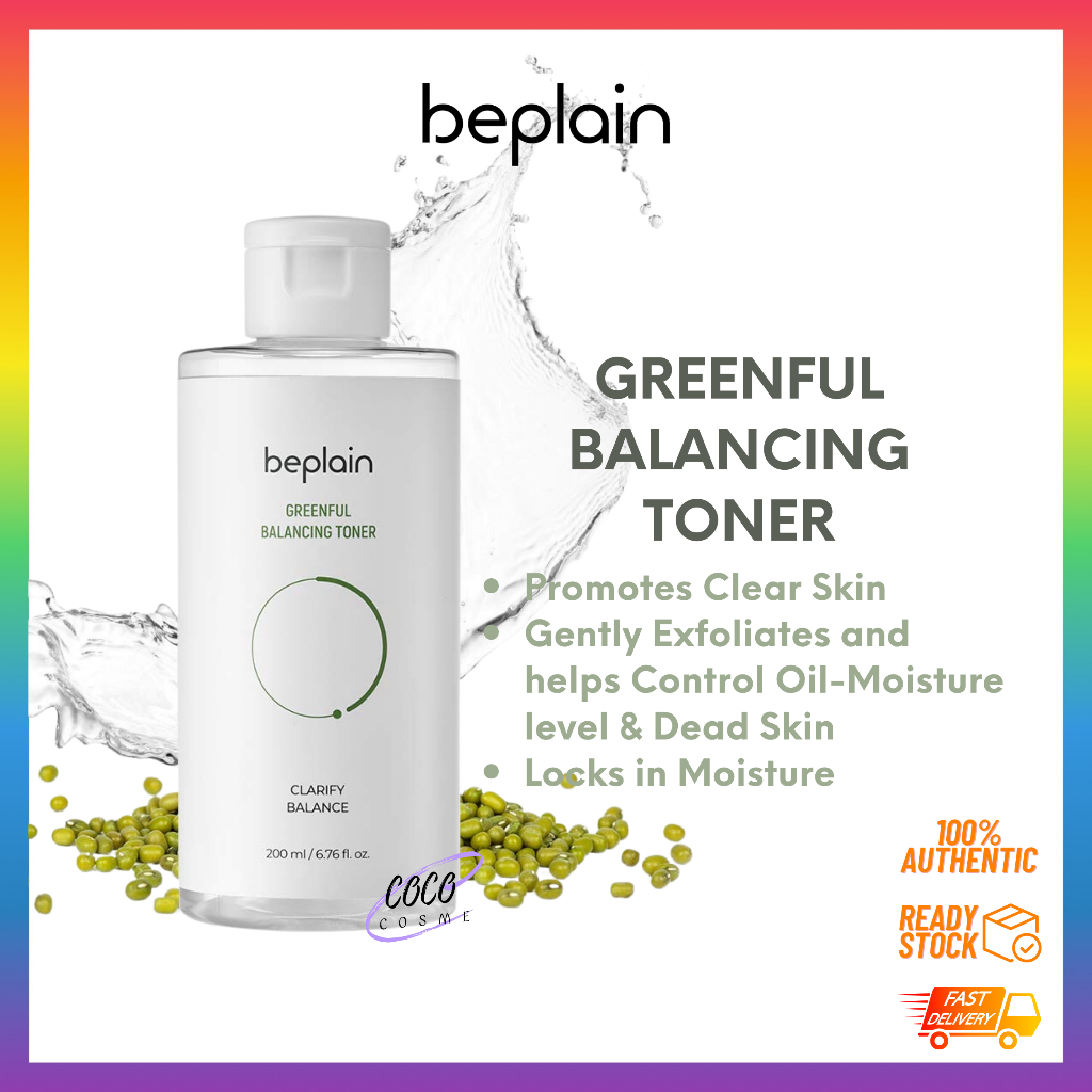 BEPLAIN Greenful Balancing Toner 200ml | Shopee Malaysia