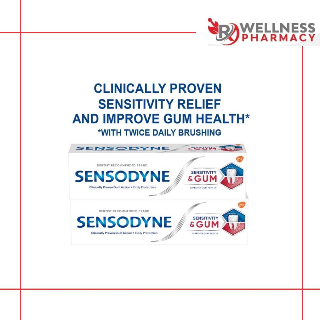 SENSODYNE Sensitivity & Gum Toothpaste (2 x 100g) | Shopee Malaysia