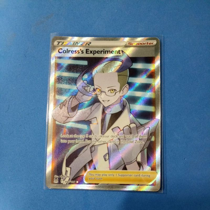 pokemon TCG Colress's Experiment (Full Art) - SWSH11: Lost Origin ...