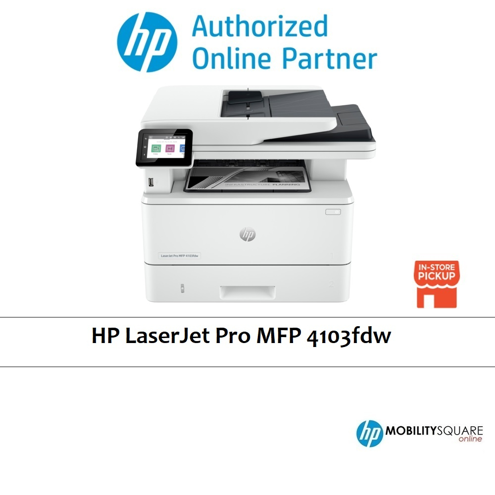 HP LaserJet Pro MFP 4103fdw Printer | Shopee Malaysia