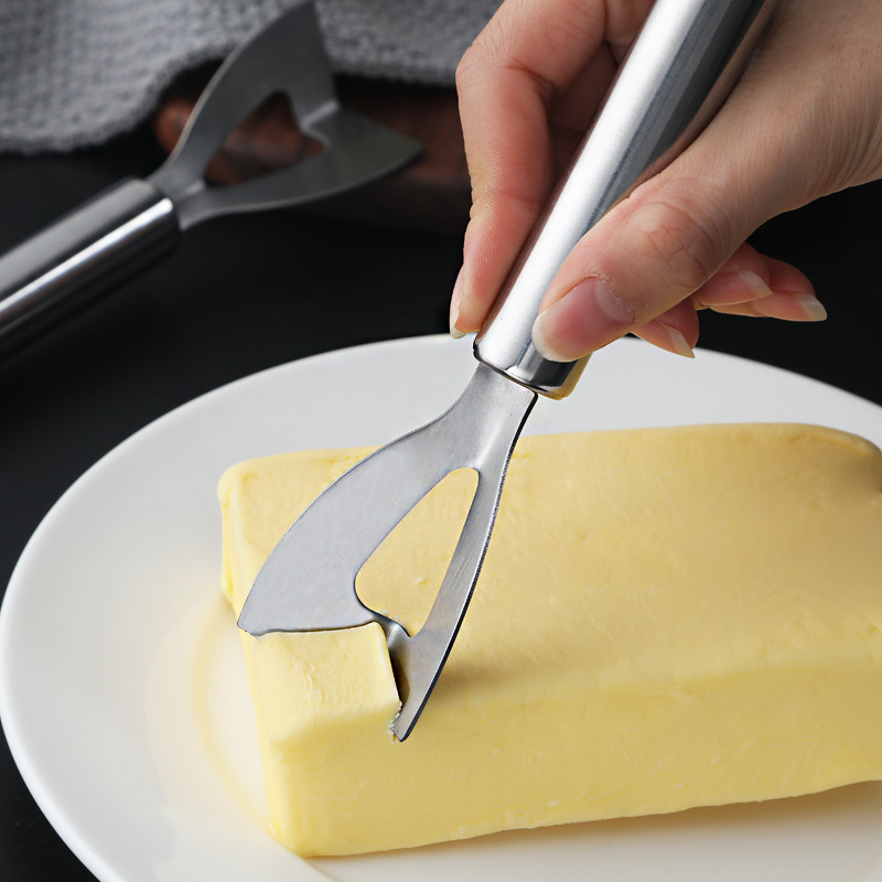 Ready Stock Stainless Steel Cheese Cutter Butter Margarine Corner Cut ...
