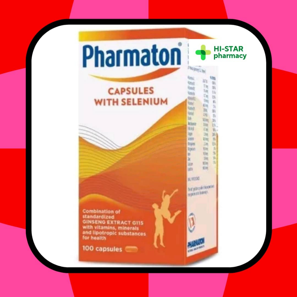 PHARMATON CAPSULES WITH SELENIUM 100'S (EXP: 12/2024) | Shopee Malaysia