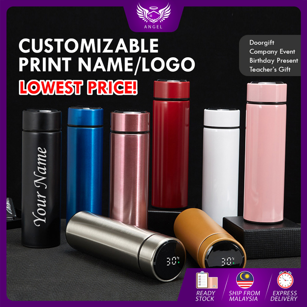 𝐖𝐇𝐎𝐋𝐄𝐒𝐀𝐋𝐄 Smart LED Vacuum Flask Thermos Keep Warm and Cold Bottle ...