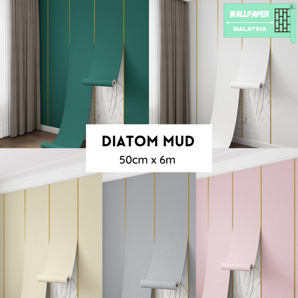 Diatom mud foam sticker | Shopee Malaysia