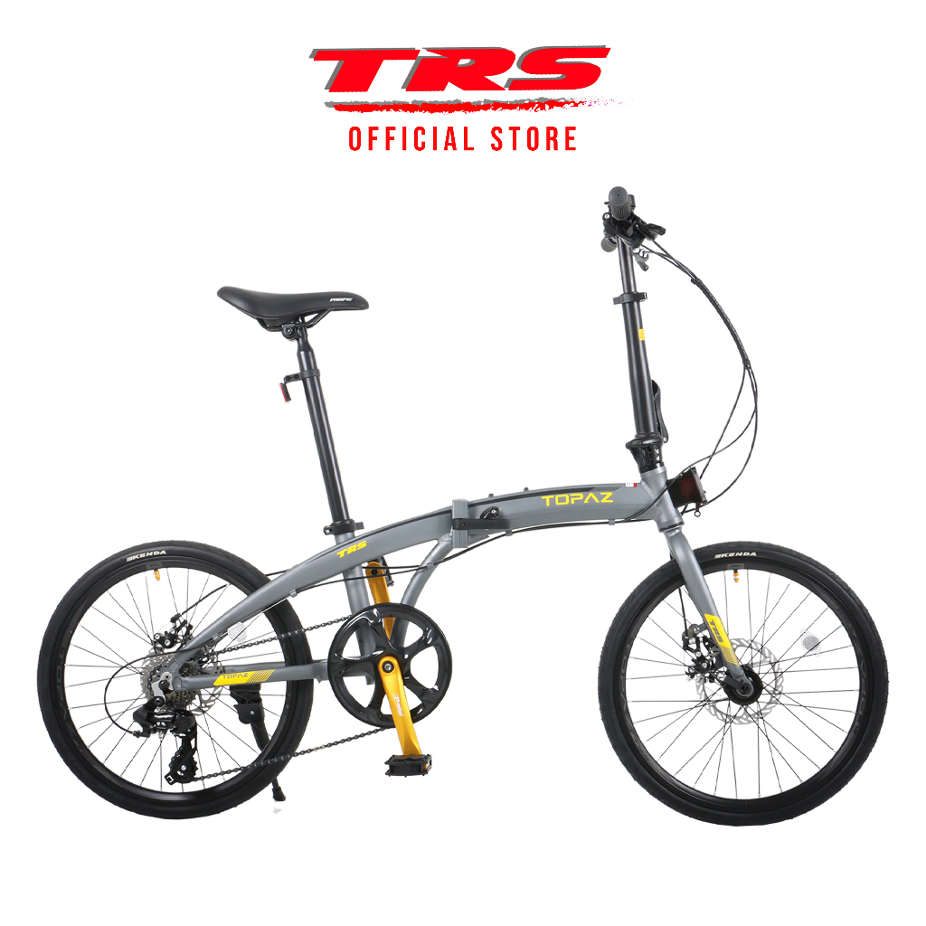 TRS Topaz Aluminum Folding Bike - Shimano 1x8 Speed (20") | Shopee Malaysia
