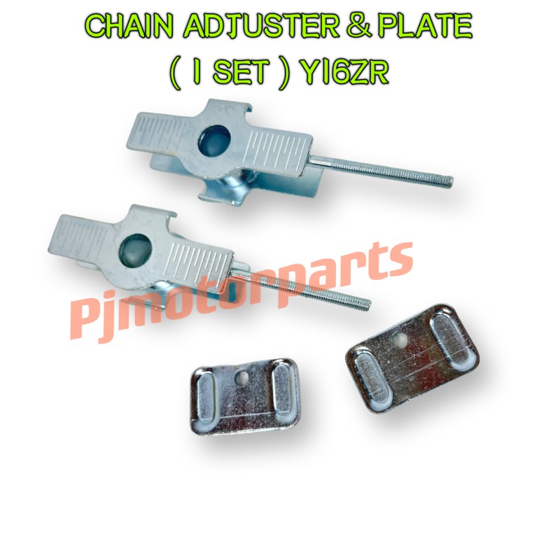 Y16 Y16ZR / Y15 Y15ZR V1 V2 (1 SET) CHAIN ADJUSTER BRACKET PLATE SWING ...