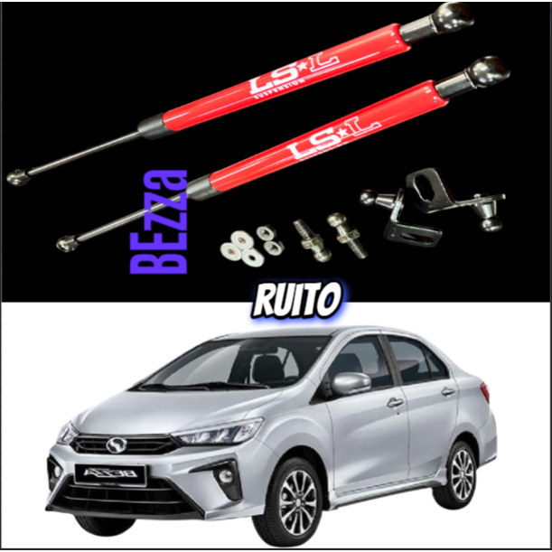 Rear Bonnet Damper Gas Spring For Perodua bezza | Shopee Malaysia