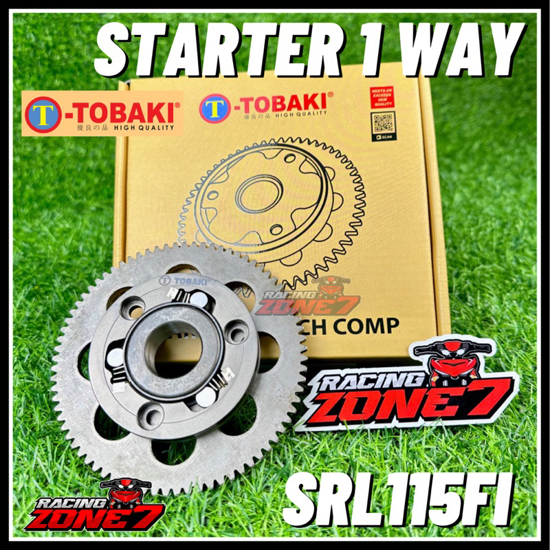 TOBAKI STARTER ONE WAY/ SRL115 Fi/ Starter Clutch Comp One Wat starter ...