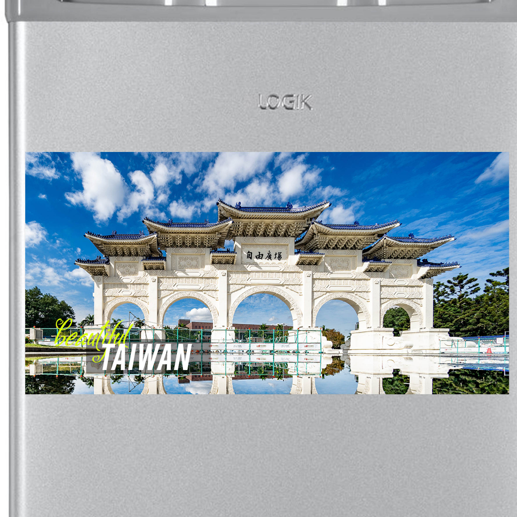 Taiwan Taipei 101 Gift Souvenir Fridge Magnet Sheet 10 cm x 5 cm ...