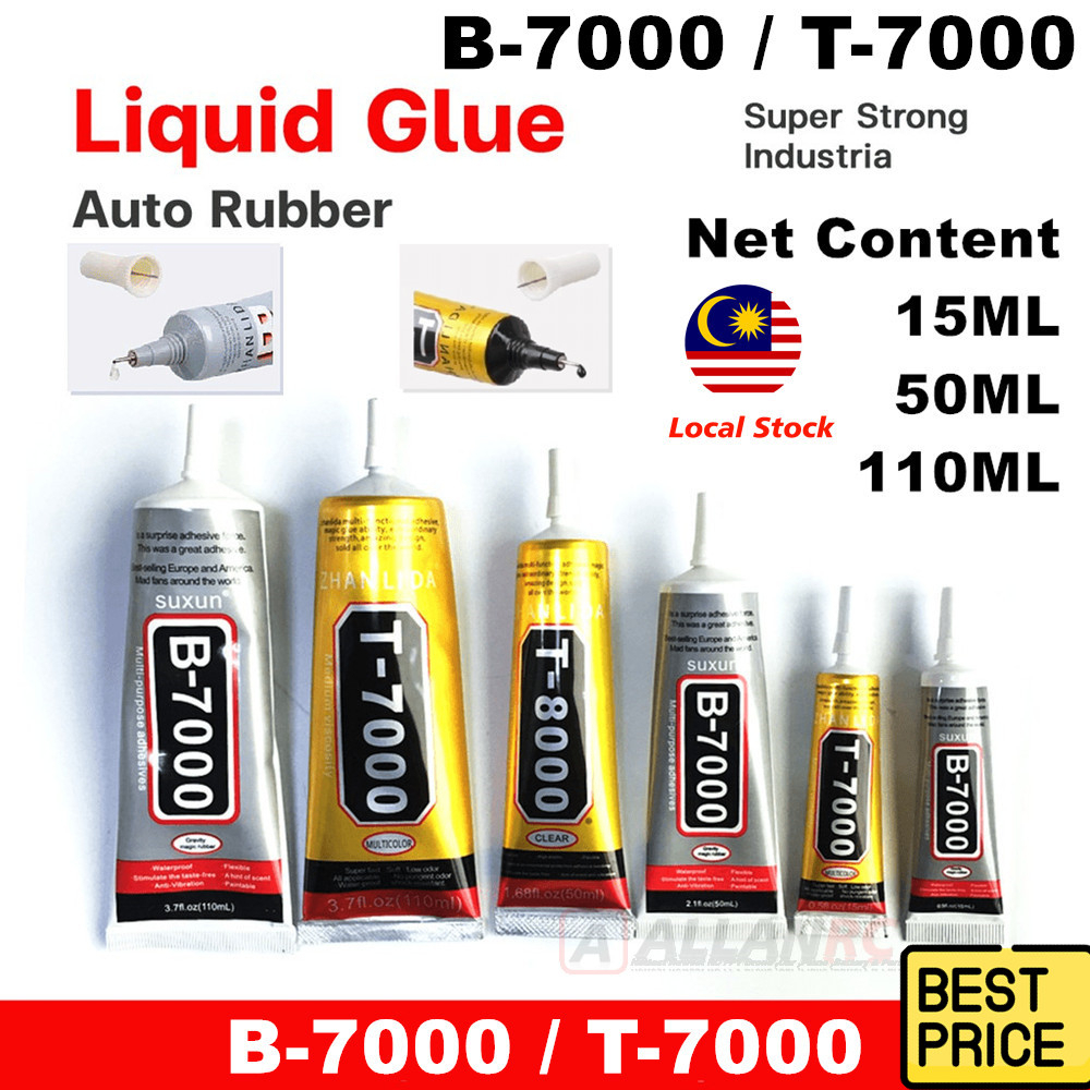 B7000 B-7000 T7000 T-7000 Fast Dry Mobile Phone Tablet Screen LCD Back Cover general purpose ...