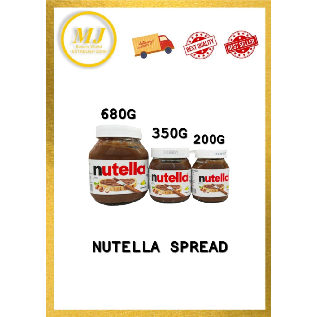 NUTELLA 200G/350G/680G | Shopee Malaysia