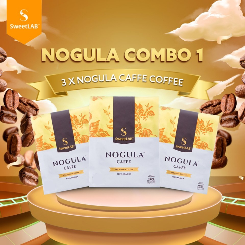 [Nogula Combo] SweetLAB NOGULA CAFFE 100% Arabica 3 in 1 Instant Coffee ...