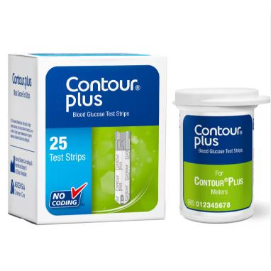 CONTOUR TS TEST STRIP/CONTOUR PLUS TEST STRIP (1X25's)/(2X25's ...