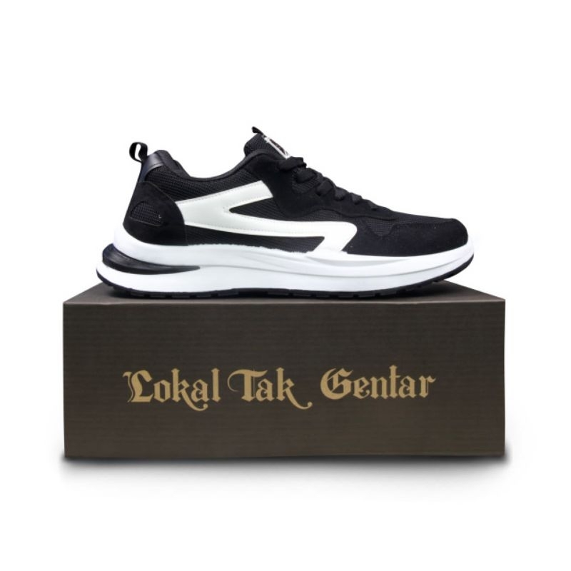 Sniika - Kasut Taji All Black / Hitam / Khaki/ Navy | Shopee Malaysia