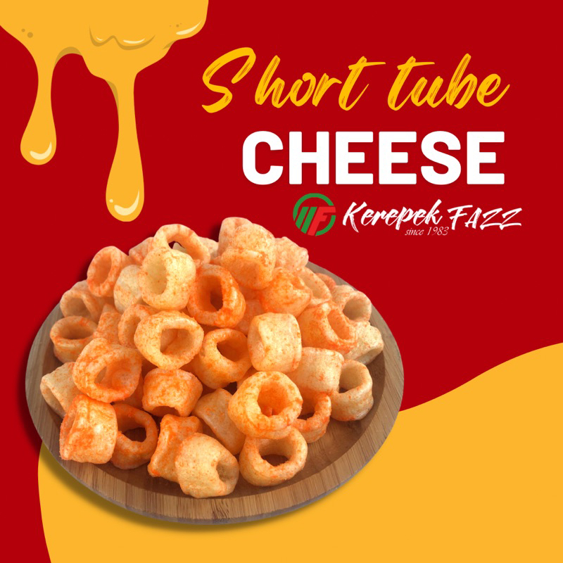 Keropok Short Tube Cheese Ring 250g Kerepek FAZZ | Shopee Malaysia