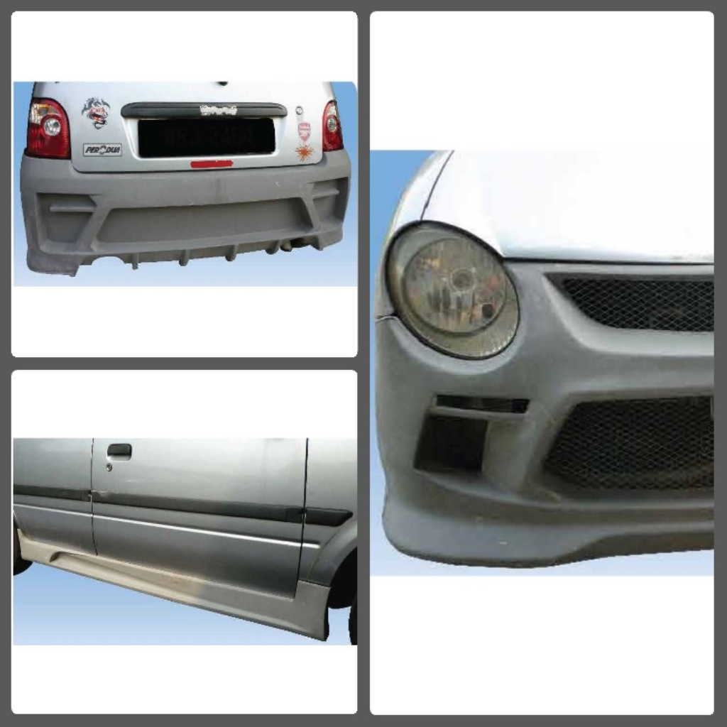 Perodua New Kancil G Concept Body Kit Fiber Ready Stock | Shopee Malaysia
