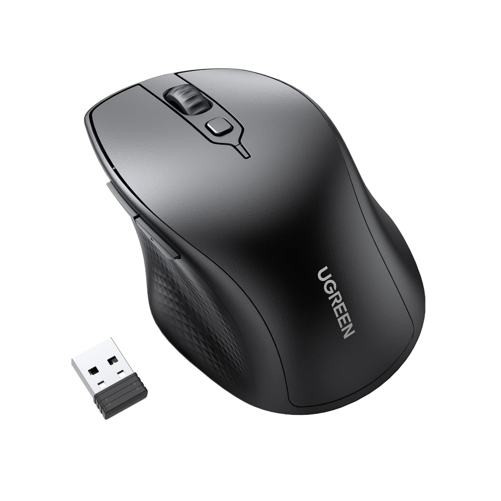 UGREEN MU101 WIRELESS SILENT MOUSE WITH 2.4G & BLUETOOTH 5.0, 4000 DPI ...