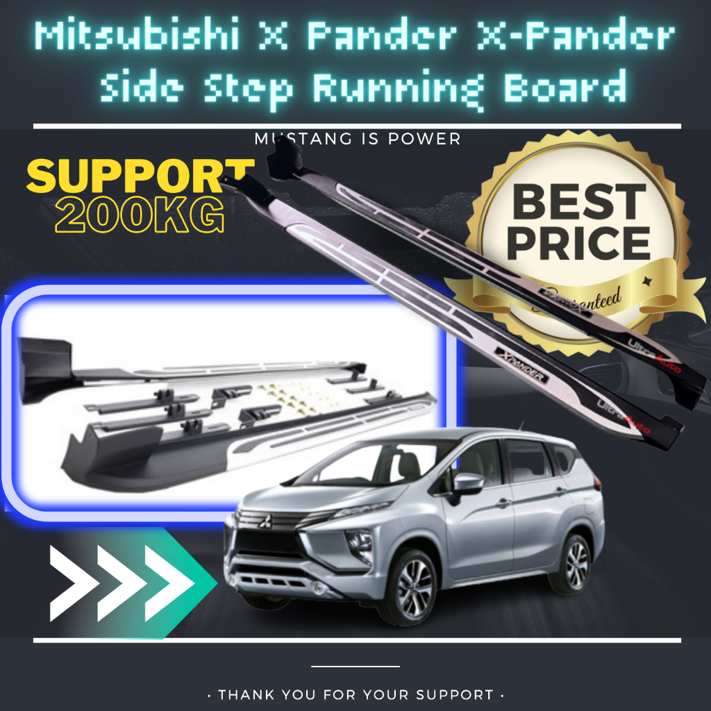 Mitsubishi X Pander X-Pander XPander HIGH SPEC Side Step Running Board ...