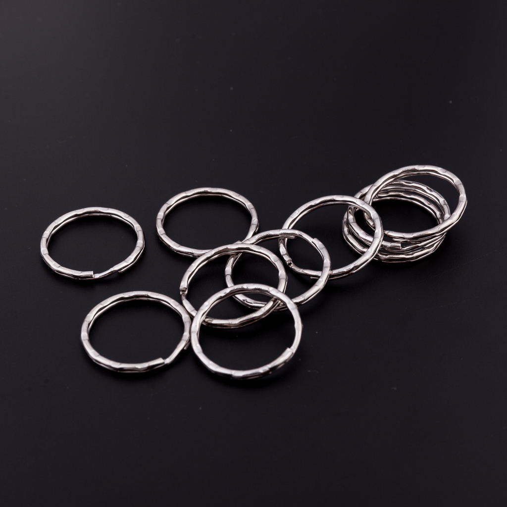 Ready Stock 🇲🇾 50 PCS HIGHT QUALITY SPLIT RING / KEY RING (NO CHAIN ...