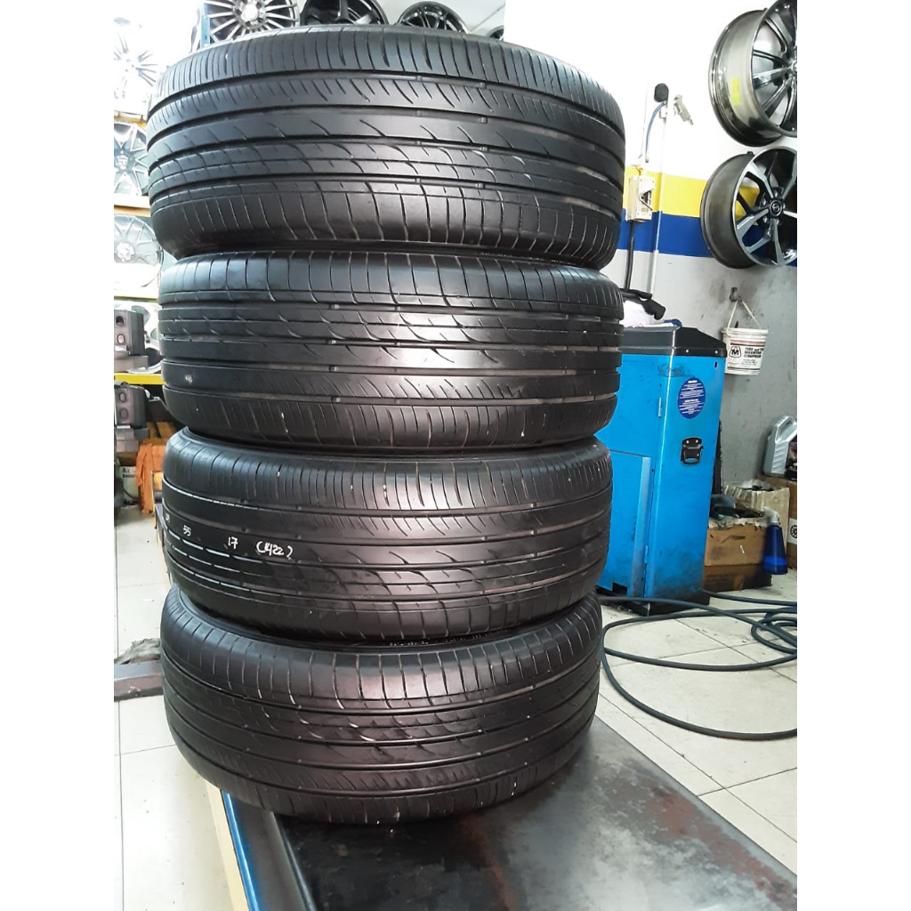 USED TYRE SECONDHAND TAYAR TOYO PROXES CR1 215/55R17 90% BUNGA PER 1 PC | Shopee Malaysia