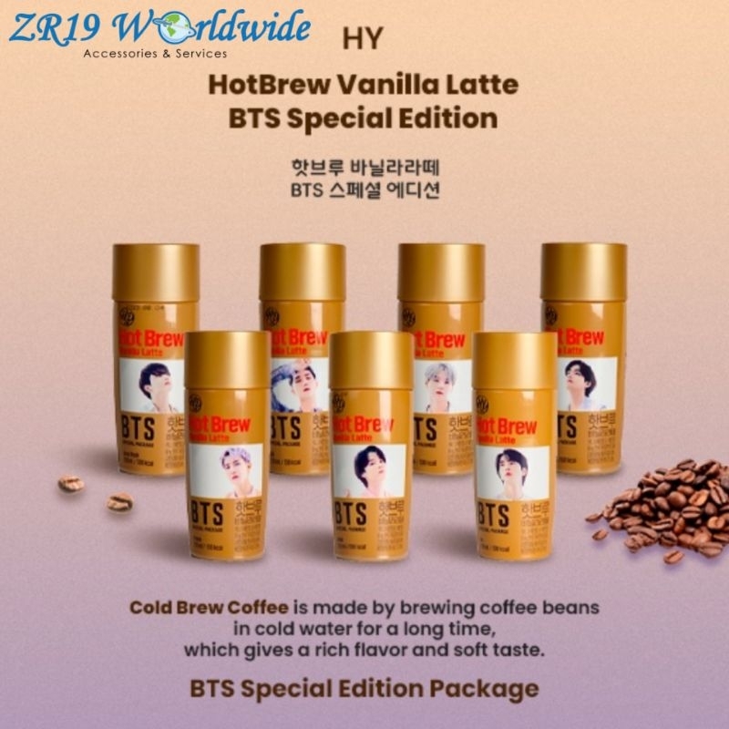 2023 BTS HY COFFEE SWEET BLACK MOCHA VANILLA LATTE LIMITED EDITION ...