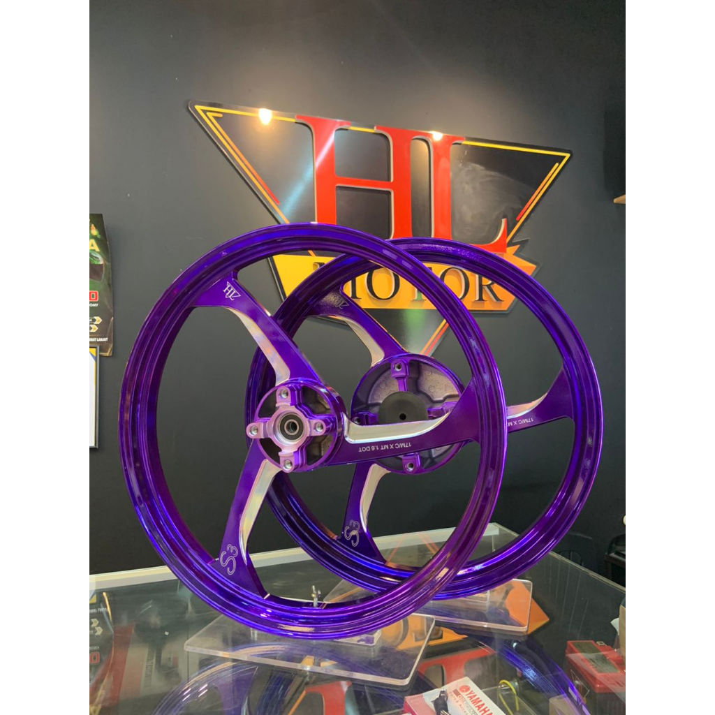 HL S3 SPORT RIM Y15 Y15ZR Y125ZR LC V8 YSUKU RIM CHROME SPORT RIM LC150 ...
