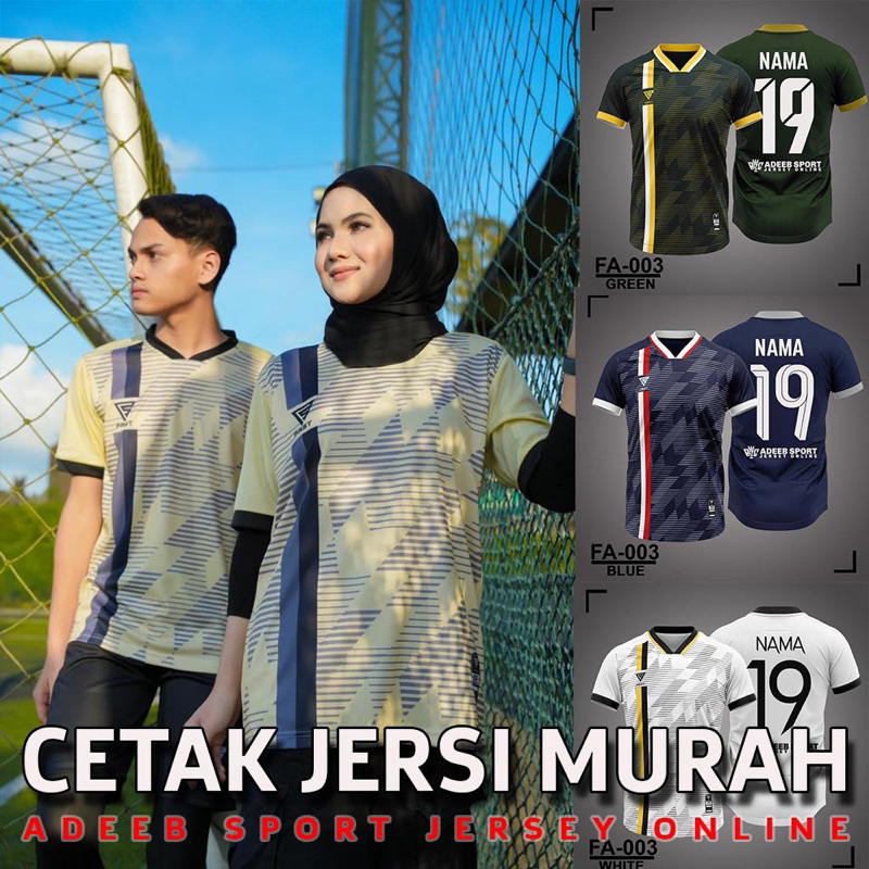 🔥 JERSEY MURAH🔥CETAK NAMA SENDIRI/ UNISEX / SEMUA SUKAN | Shopee Malaysia
