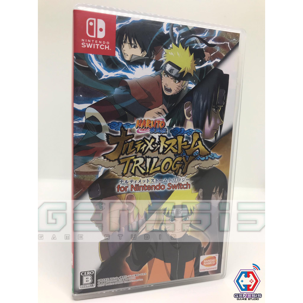 [USED JP/中文] NSW Naruto Ultimate Ninja Storm Trilogy Naruto 123 ...