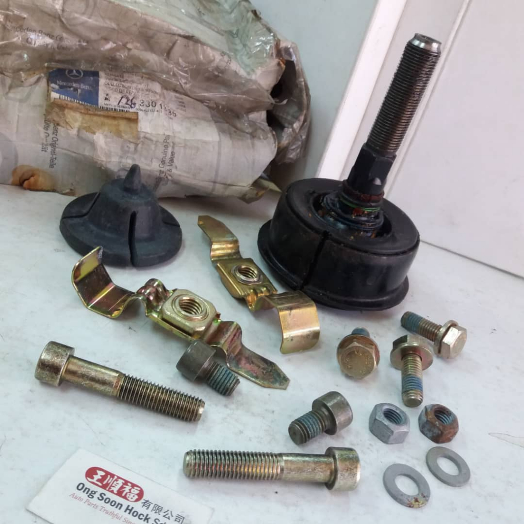 Mercedes W126 Original Caster Ball Joint Front +Repair Kit 126 330 1335 ...
