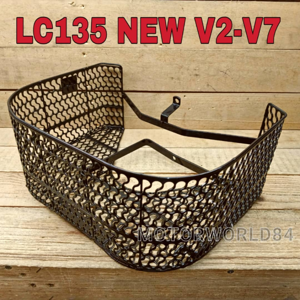LC135 V2-V7 BASKET 88 BAKUL KACANG (BESI TEBAL) BASKET RAGA YAMAHA LC2 NEW V2 V3 V4 V5 V6 V7 V2 ...
