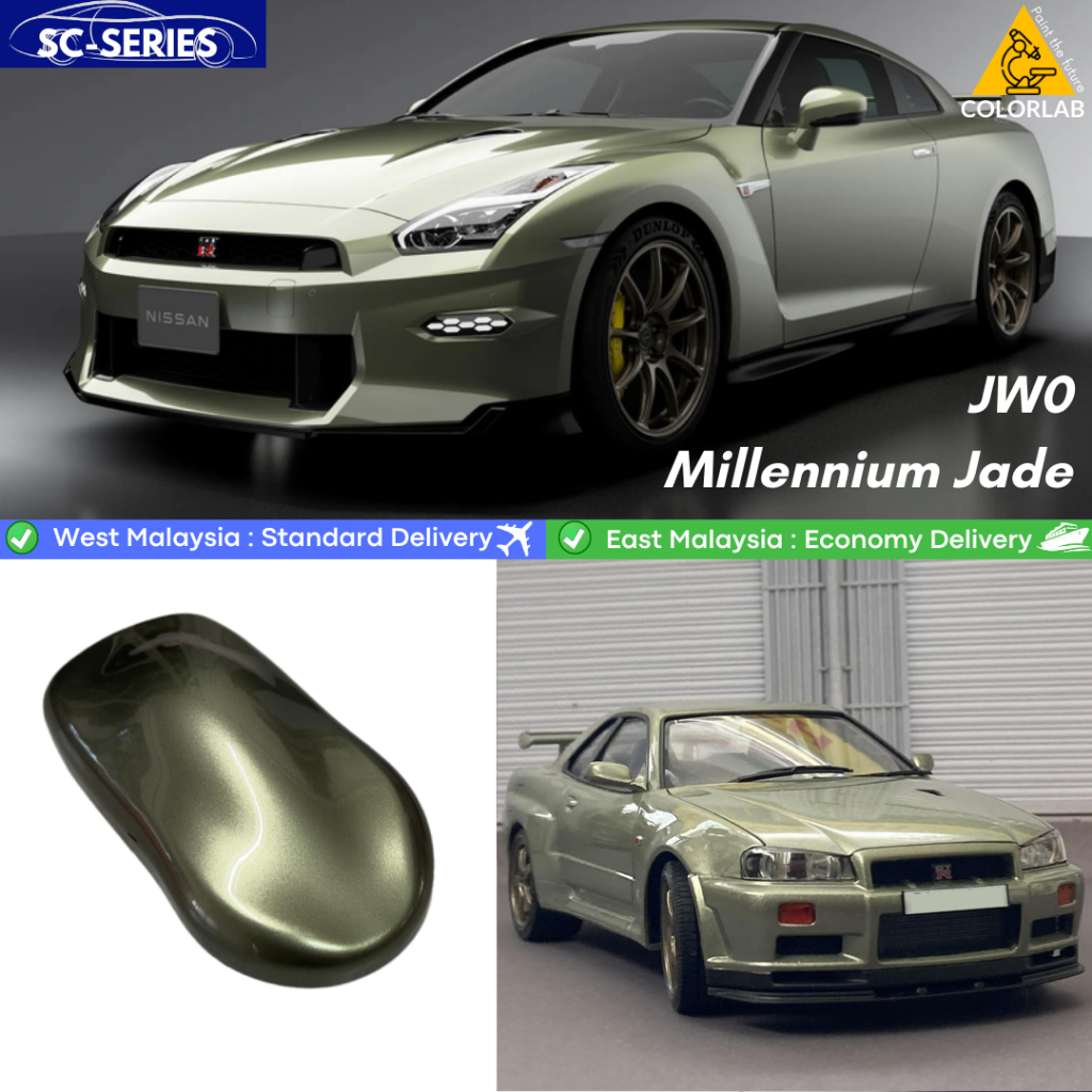 Nissan Millennium Jade- JW0 2K Automotive Car Paint / Motor Paint / Cat ...