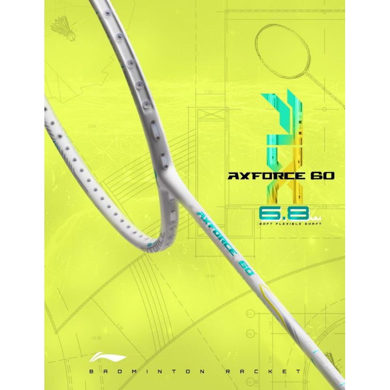 LI-NING AXFORCE 60 BADMINTON RACQUET [ORIGINAL READY STOCK] | Shopee ...