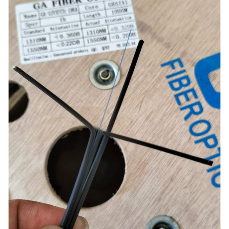 TM certified 1 core fiber optic cable | Shopee Malaysia