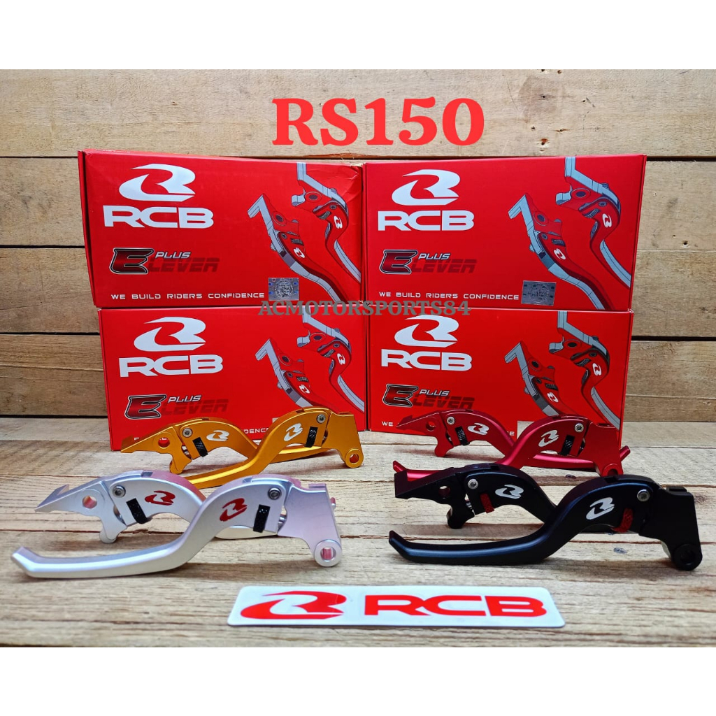 RACING BOY RCB BRAKE AND CLUTCH LEVER RS150 RSX150 WINNER BELANG RCB ...