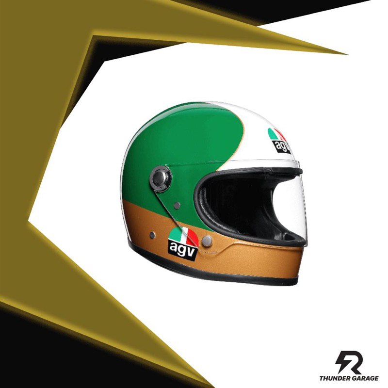 AGV X3000 Ago #1 Limited Edition Classic Full Face Helmet (Original 100 ...
