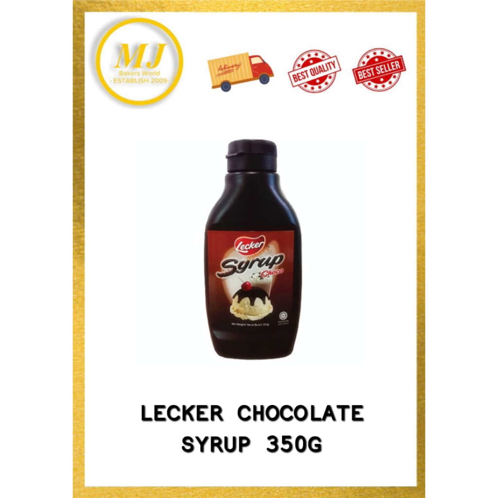Lecker Chocolate Syrup 350g | Shopee Malaysia