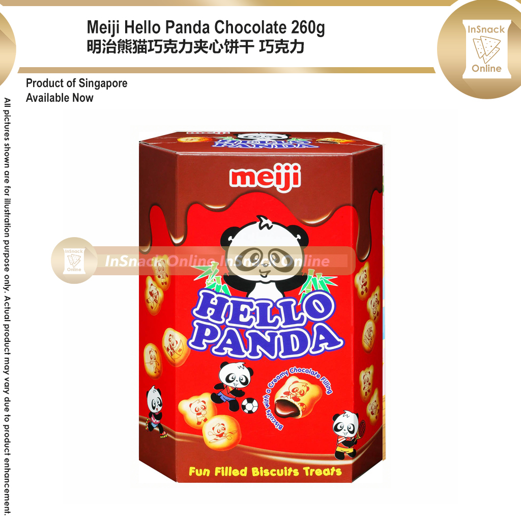 Meiji Hello Panda Chocolate 260g | Shopee Malaysia