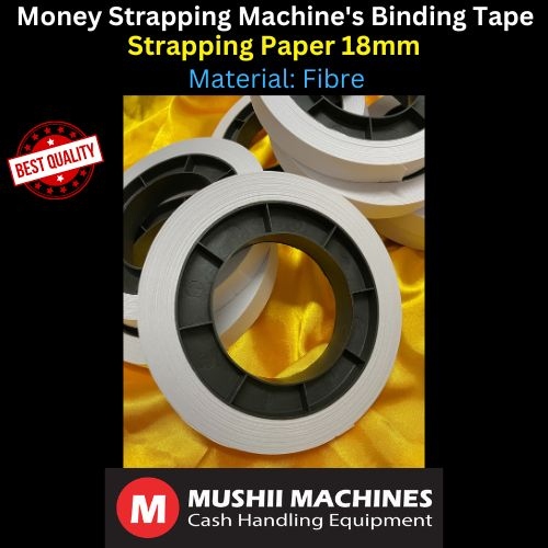 Money Strapping Machine Binding Tape. Strapping Paper 18mm. Banding ...
