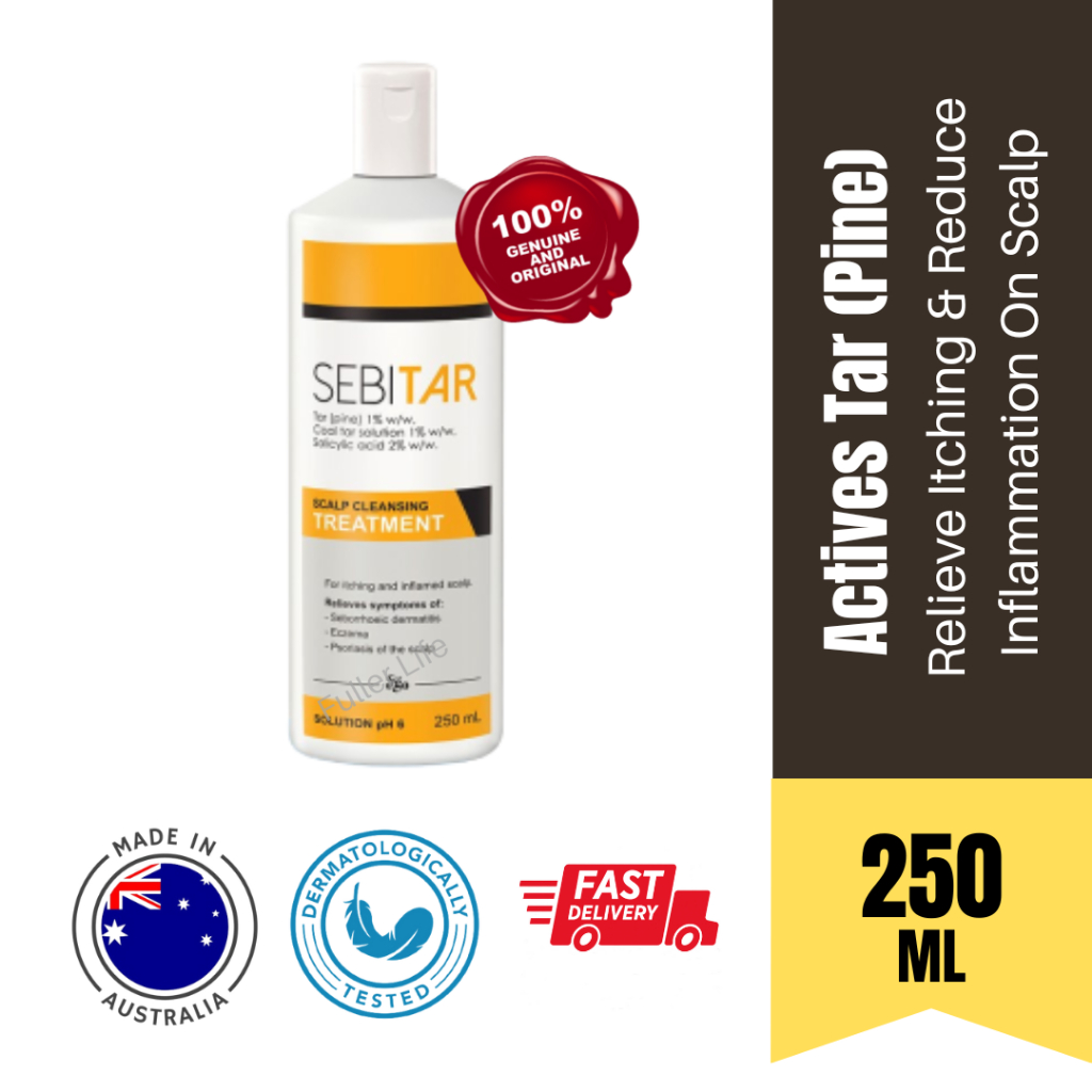 Sebitar Scalp Cleansing Treatment (250ml) | Reduces Inflammation ...