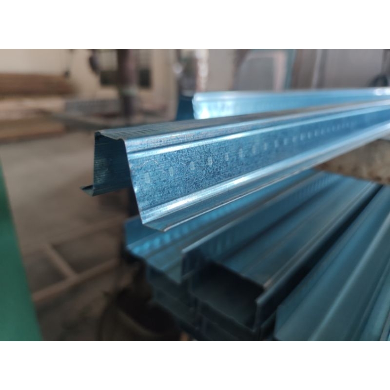 SKS Aluzinc Batten 121 Tinted Blue Besi Biru | Shopee Malaysia