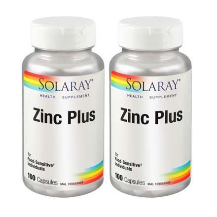Solaray Zinc Plus Capsules 100's x 2 (Free 30 Capsules) | Shopee Malaysia