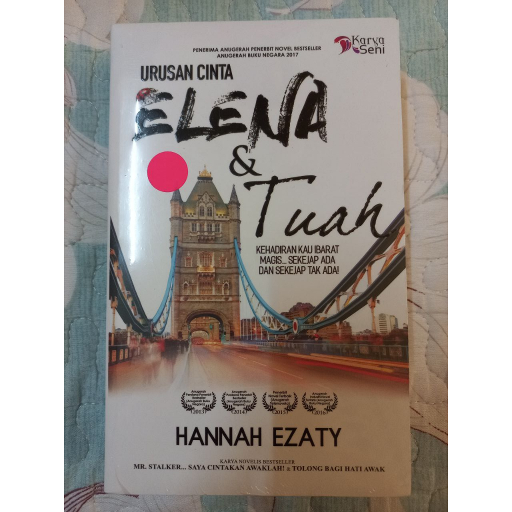 Buku Preloved | URUSAN CINTA ELENA DAN TUAH | Hannah Ezaty | Shopee Malaysia