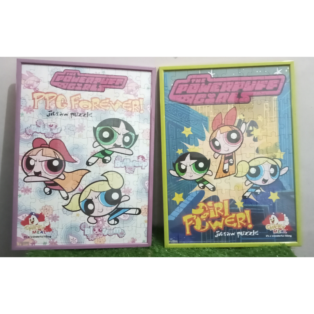 Vintage Limited Edition Rare KFC CHICKY MEAL THE POWERPUFF GIRLS Framed ...