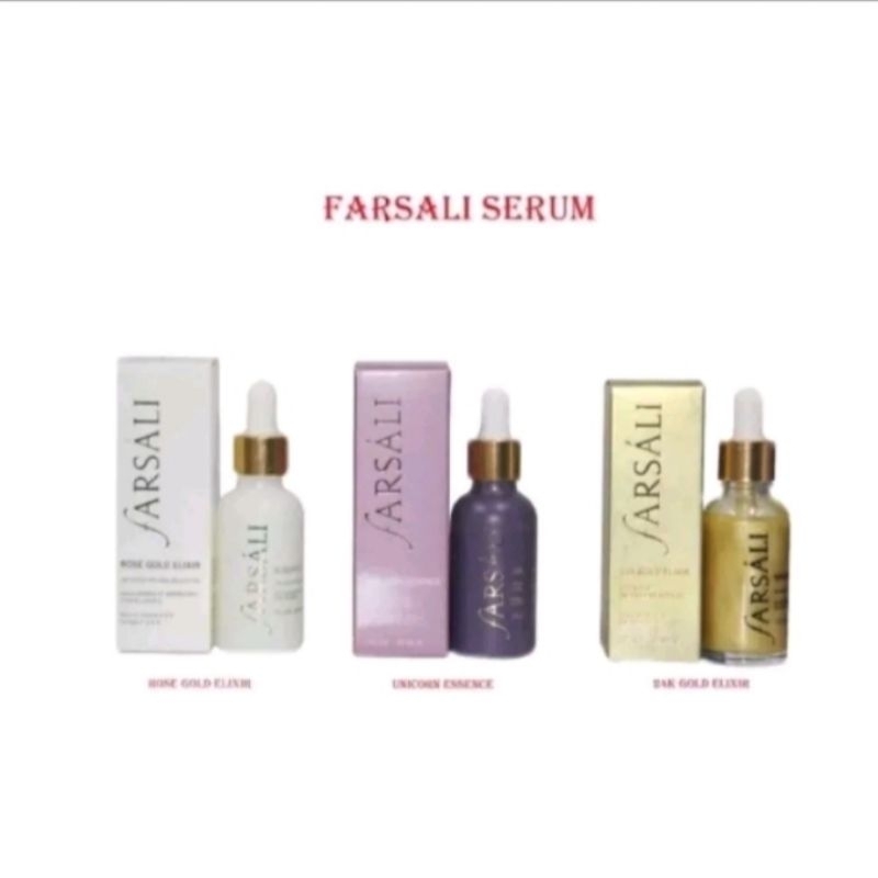 FARSALI SERUM (Rose Gold Elixir/Unicorn Essence/ 24k Gold Elixir ...